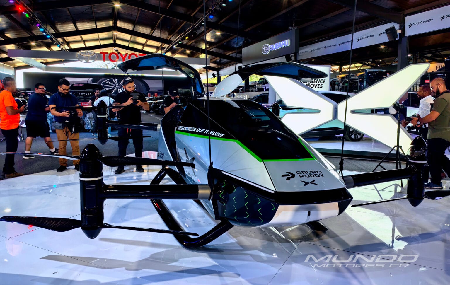 XPENG presenta prototipo de vehículo volador en Costa Rica