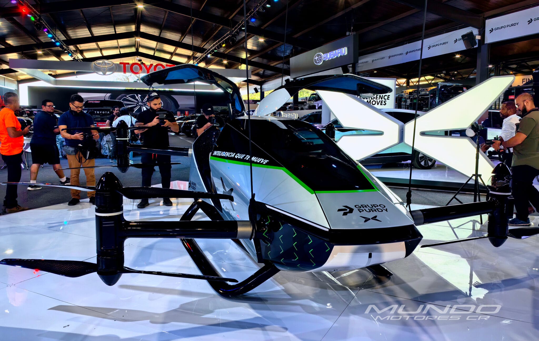 XPENG presenta prototipo de vehículo volador en Costa Rica