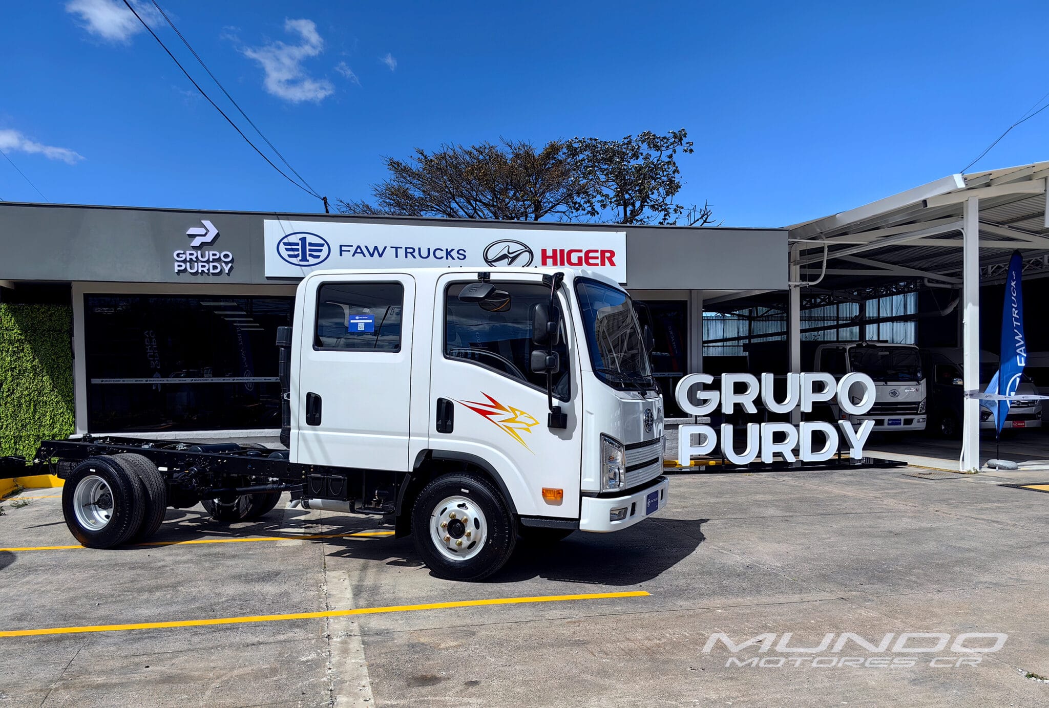 Grupo Purdy Amplía Su Portafolio Con Sucursal FAW Y HIGER